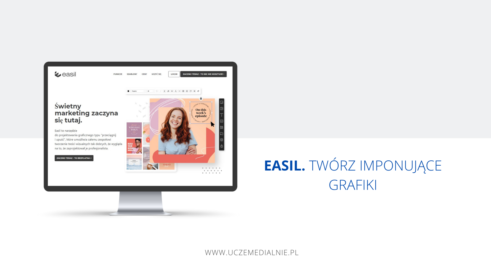 Easil. Twórz imponujące grafiki - Uczę medialnie